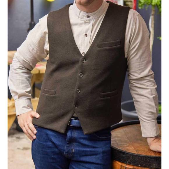 LEE VALLEY | Suits & Blazers | New Lee Valley Inch Wool Tweed Vest In ...